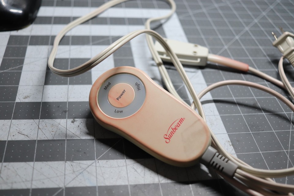 Sunbeam Style M85P M85AP M85BP Electric Blanket Control 180W 3-Prong ...