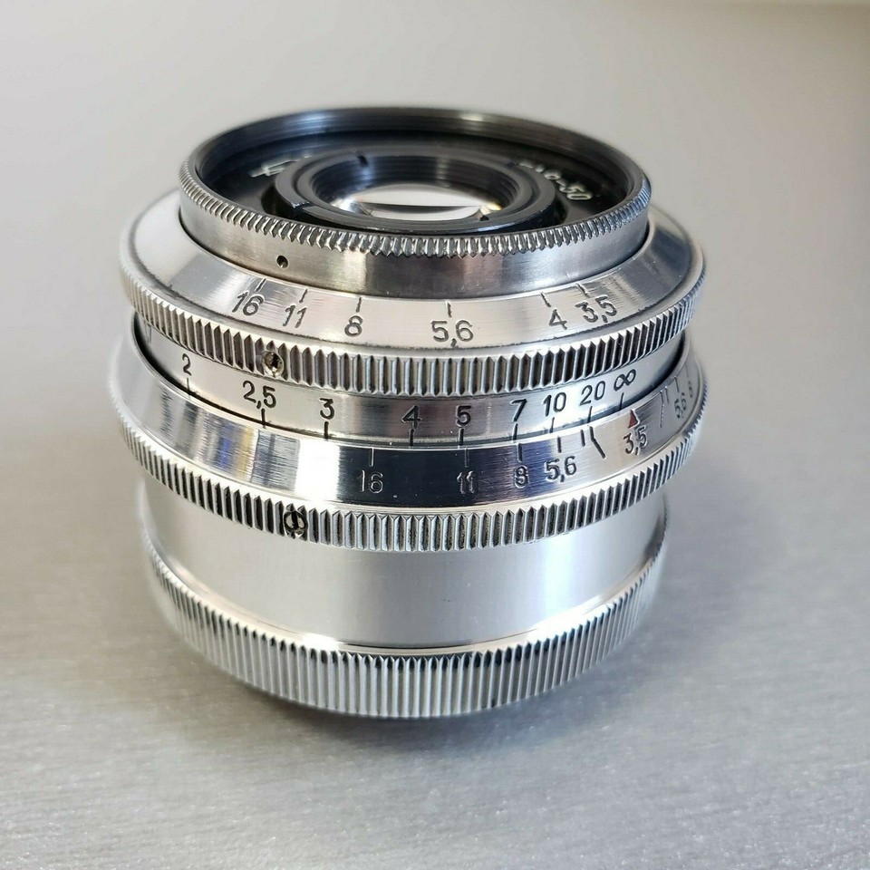 Industar 50 50mm f/3.5 Vintage Photo Lens M39 Mount for Leica Zenit FED ...