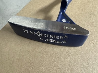 Titleist Dead Center Putter SP-203 Blue RH Steel Shaft Original Grip 34 ...