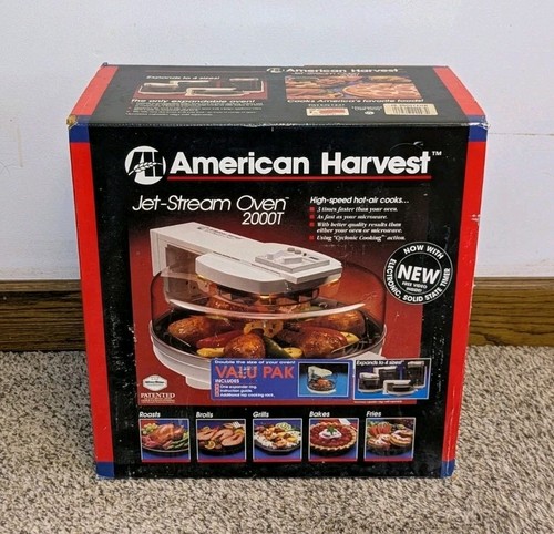 *NEW* American Harvest Jet-Stream Expandable Oven 2000T Broiler Toaster ...