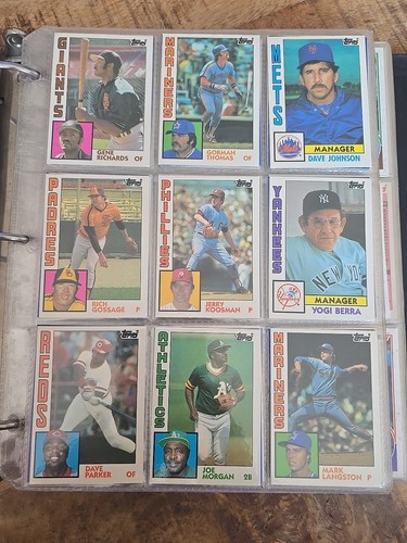 1984 Topps Traded Complete Baseball Set NM-MT | eBay