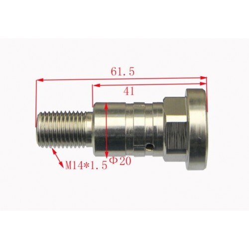 [QTY2] 43731-23442-71 Set of 2 STEERING LINK PIN for Toyota Forklift 7 ...