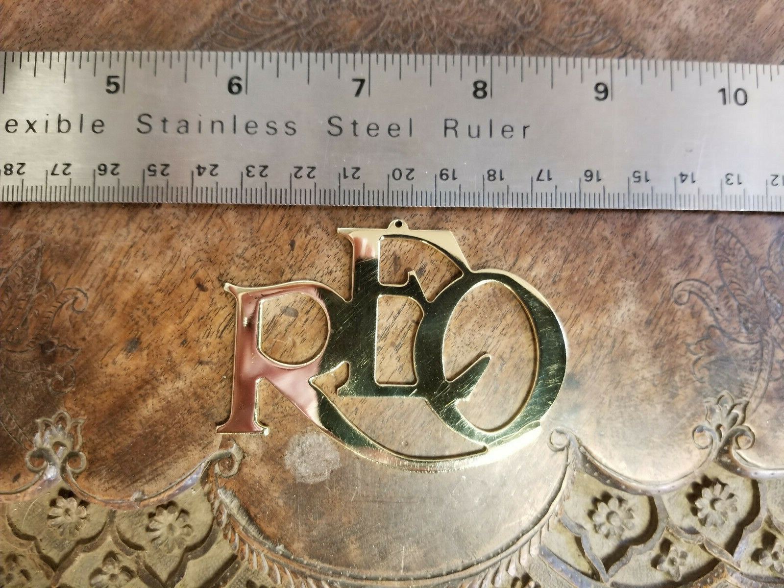 REO Mini Script Brass or Stainless Steel CHOICE | eBay