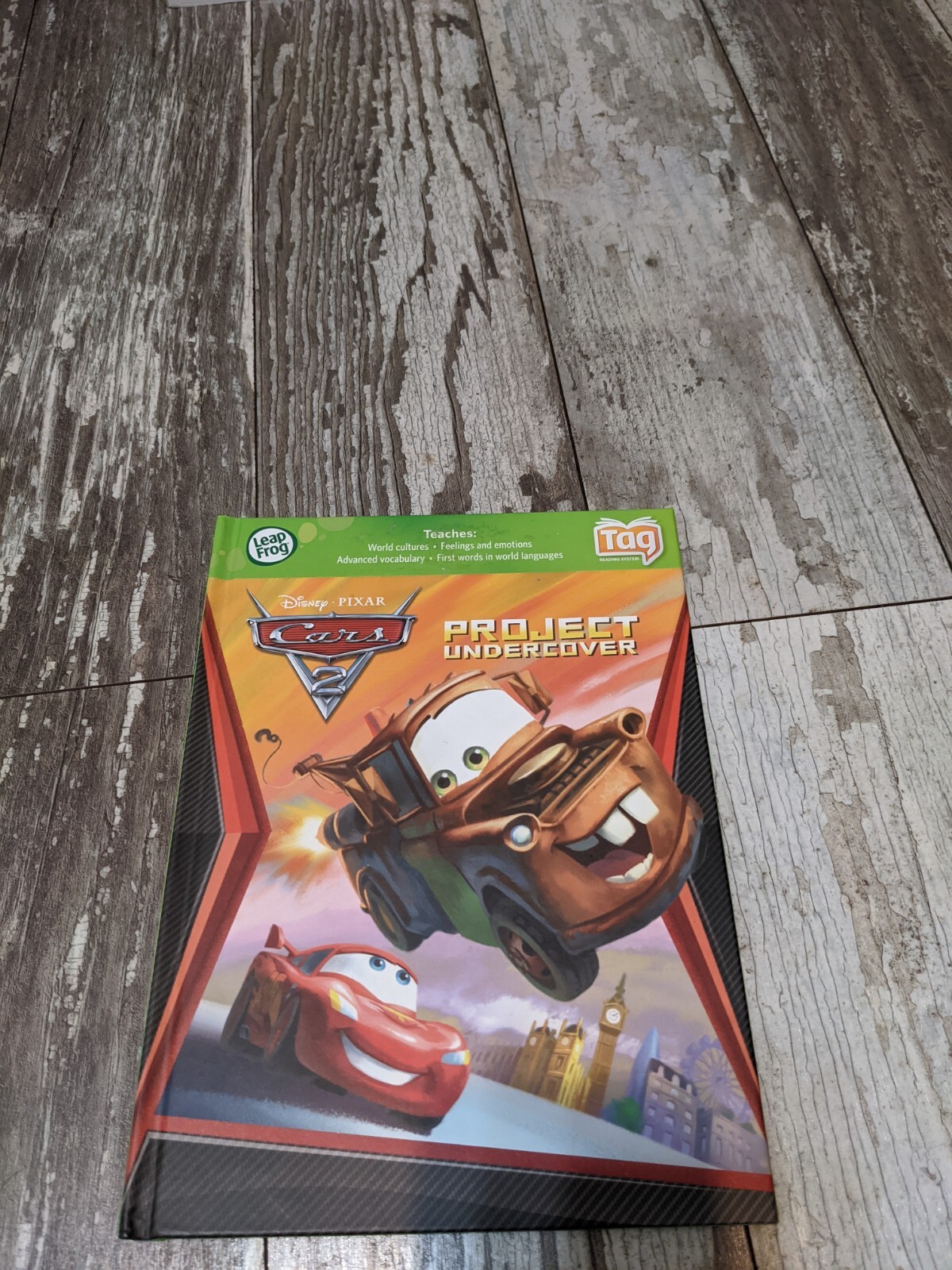 Disney Pixar: Cars 2 - Project Undercover - LeapFrog TAG + LeapReader ...