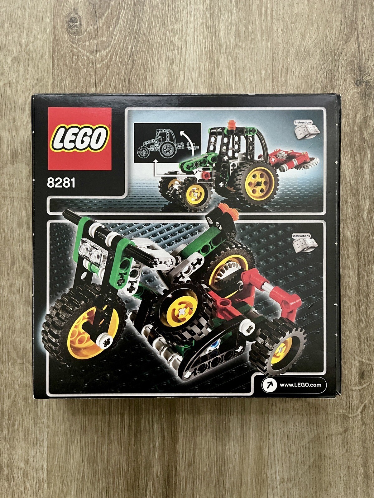 LEGO Technic 8281 Mini Tractor Ungeöffnet Neu MISB Sealed Toy Farm ...