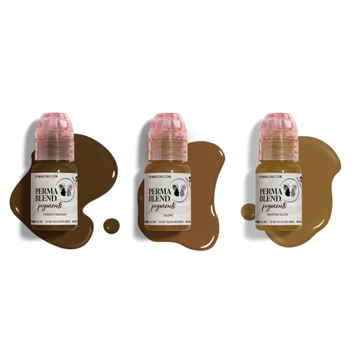 PERMA BLEND Set Kit Permanent Makeup Microblading Pigments Permablend ...