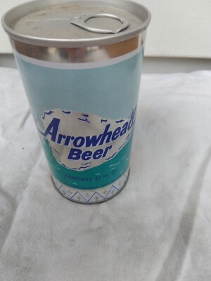 ARROWHEAD STRAIGHT STEEL CHEAP BEER CAN CANS EMPTY GAR | eBay
