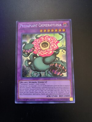 Yugioh Card Predaplant Chimerafflesia FUEN-EN009 SECRET RARE 1st Ed ...
