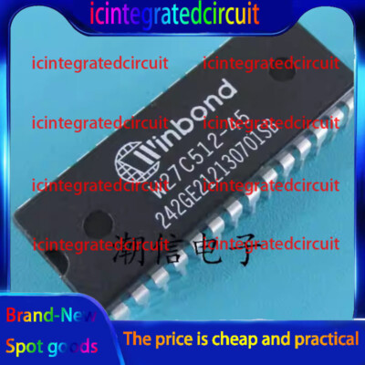 10pcs W27C512-45Z W27C512 Winbond DIP-28 Refurbish | eBay
