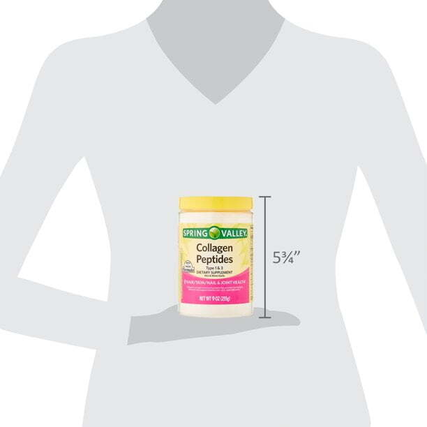 Spring+Valley+Collagen+Peptides+Powder+Type+1+%26+3+9oz+Supports ...