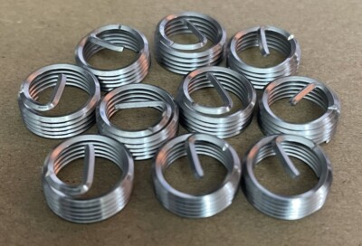 Helicoil 1/8"-27 #R327-2 Helicoil Insert 304SS 1/8-27 Package of 10 ...