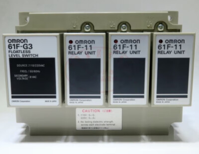 OMRON Level Relay 61F-11 AC110/220V 61F-G3 | eBay