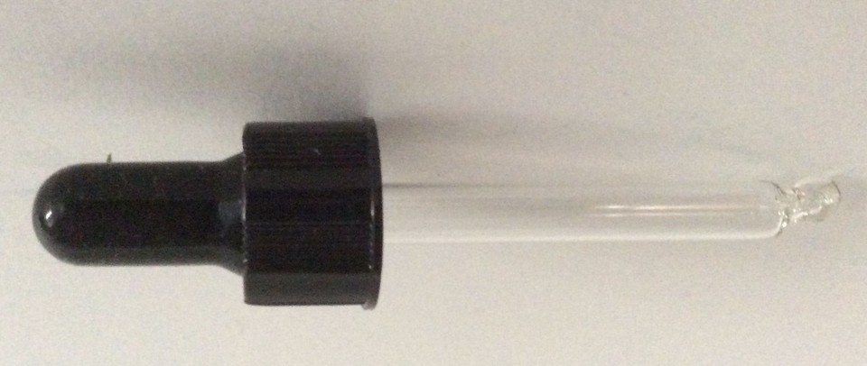 100 x 20ml Amber Glass Pipette Dropper Bottles for Aromatherapy / Eye ...