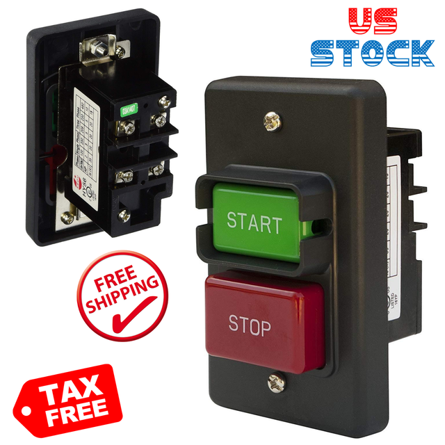 Powertec 71008 110/220v Single Phase On/off Switch 3 Electrical for ...