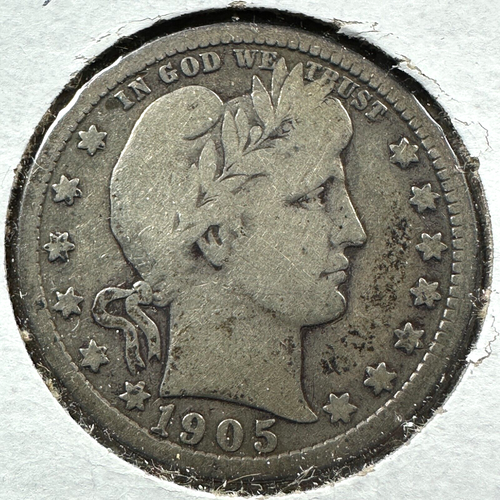 1905 25C Barber Quarter (83996) | eBay