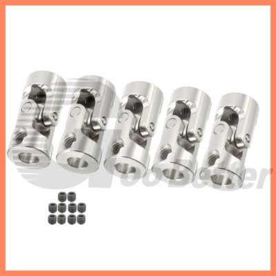 Universal Flexible Shaft Coupling Coupler Motor U Joint Connector RC ...