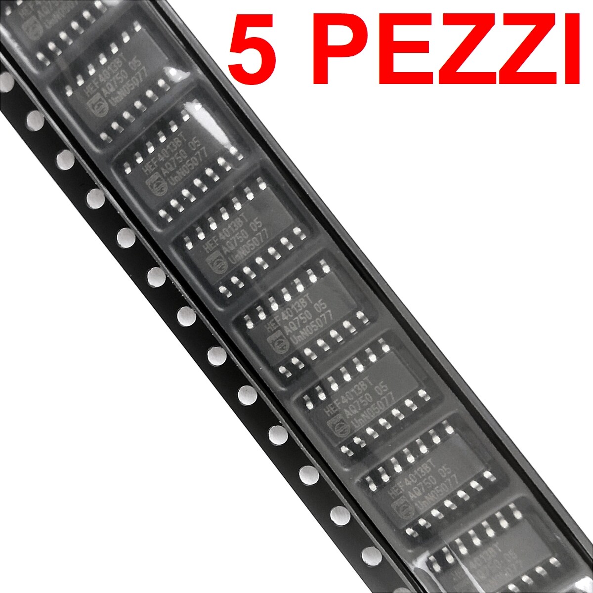 5 pezzi HEF4013BT CMOS Doppio Flip-Flop Circuito Integrato SOP-14 SMD ...
