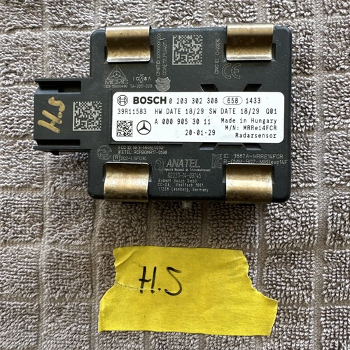 🌟MERCEDES GLE W167 FRONT RADAR DISTANCE SENSOR MODULE A0009053011 Oem ...