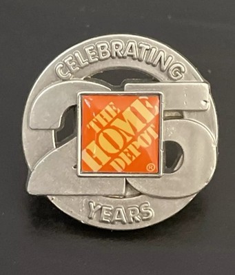 THE HOME DEPOT “CELEBRATING 25 YEARS” PIN NEW… 🔥 | eBay