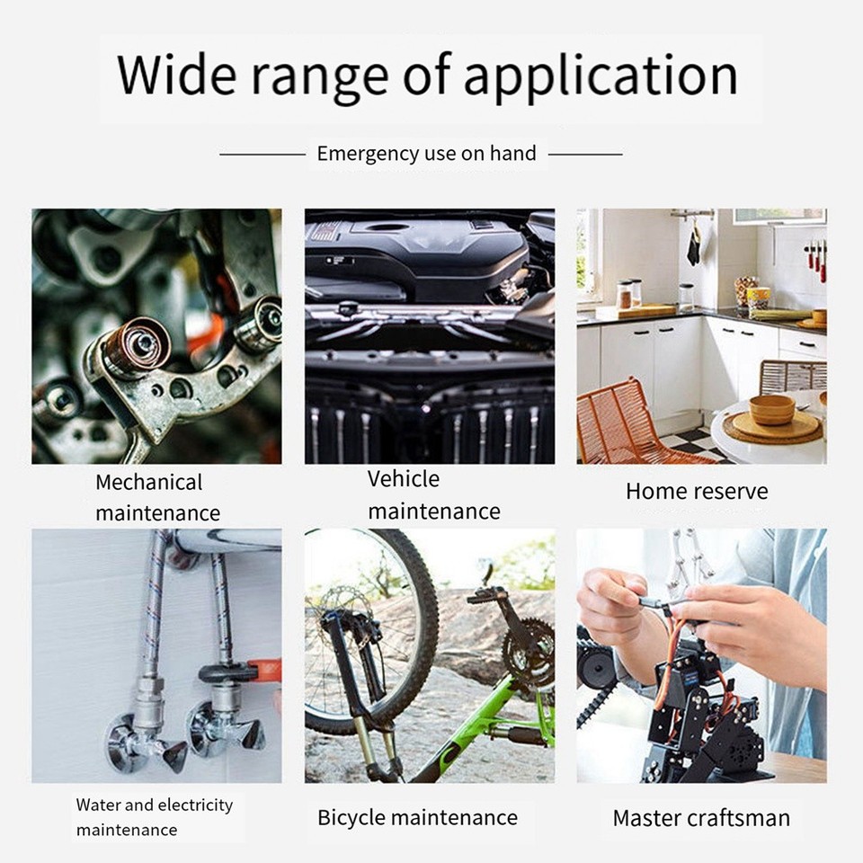 Folding Hex Key Box End Wrench Set Flat Head Spanner Key Set Repair ...