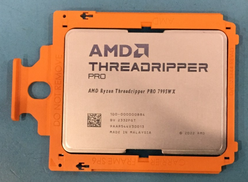 Used AMD Ryzen Threadripper PRO 7995WX CPU. | eBay