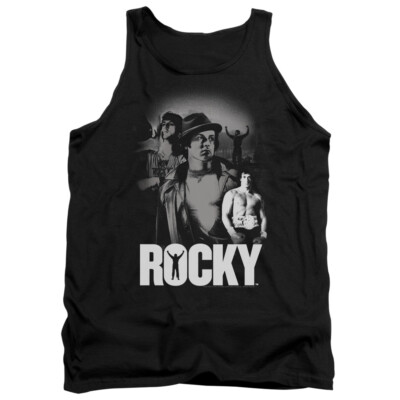 Rocky Tanktop Champion Collage Black Tank | eBay