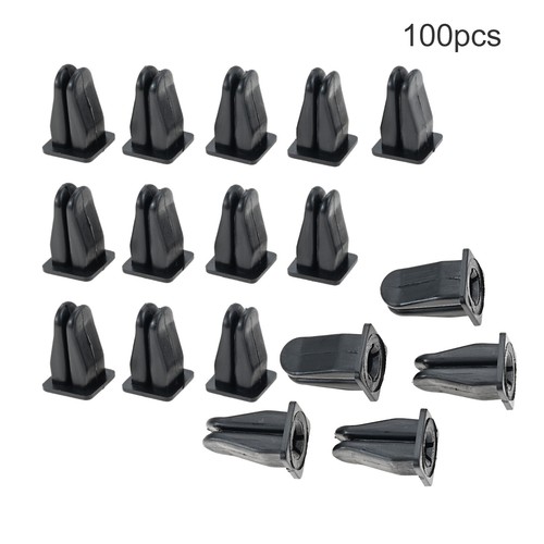 100Pcs Plastic Moulding Trim Expanding Nuts 63171367868 Durable Fit For ...