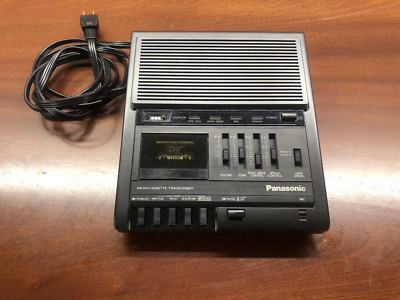 Panasonic MicroCassette Transcriber Model RR-930 (No Foot Pedal) | eBay