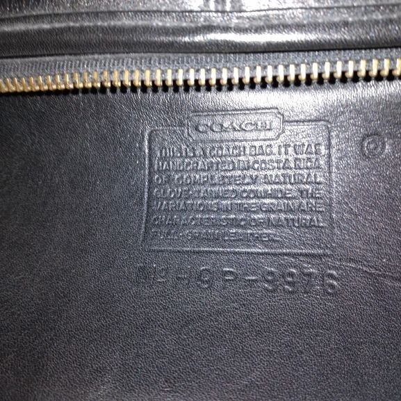Coach Vintage Black Leather Anderson Women's Purse i… - Gem