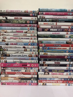 Romance & Rom-Com Film DVDs - Choose From List - Discount for Multiple ...