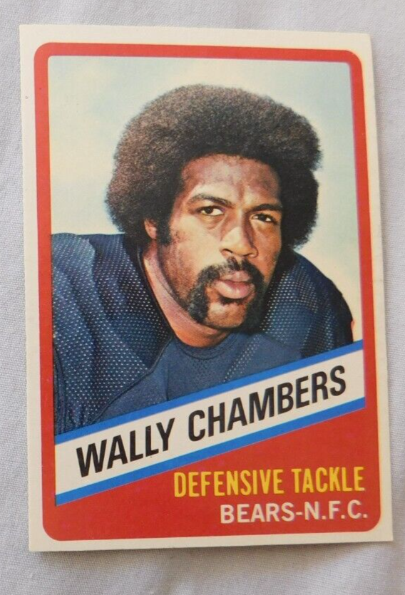 1976 Wonder Bread #15 Wally Chambers Chicago Bears Football Card Ex | eBay