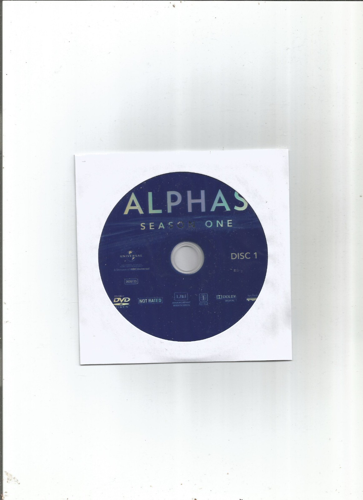 ALPHAS: Season One (Disc 1 ONLY), DVD | eBay