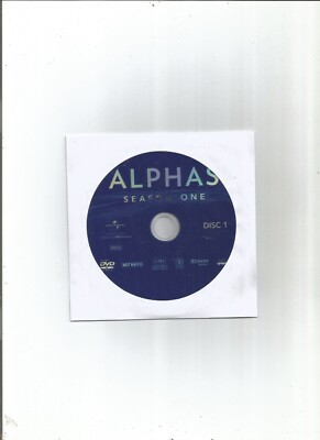 ALPHAS: Season One (Disc 1 ONLY), DVD | eBay