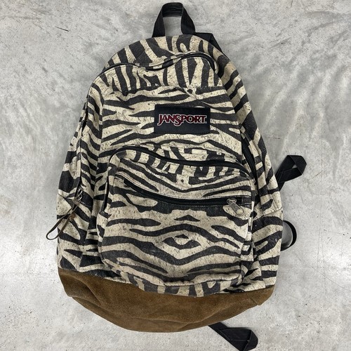 Jansport right pack school beige backpack laptop sleeve suede bottom | eBay