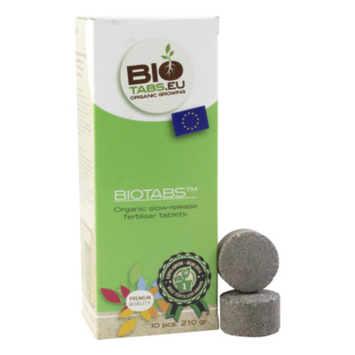 Biotabs bio tabs box 10pcs fertilizzante 100% organico compresse lento ...