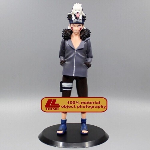 Anime ninja Shippuden Inuzuka Kiba Standing posture PVC Figure Statue ...
