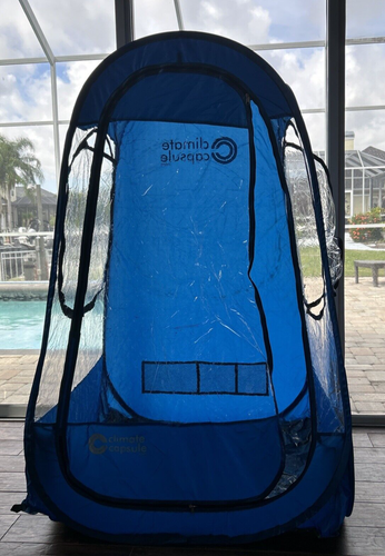 Climate Capsule Sport Canopy Personal Protector Weather Pop Up Tent ...