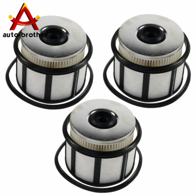 3 Fuel Filters For 98-03 Ford F & E Series 7.3L Powerstroke Diesel ...