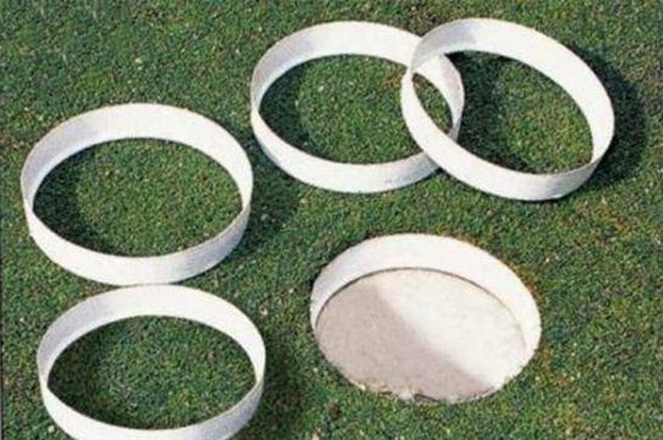 A99 Golf Putting Green Cup Ring Golf Field Accessory Accessories 4pcs ...