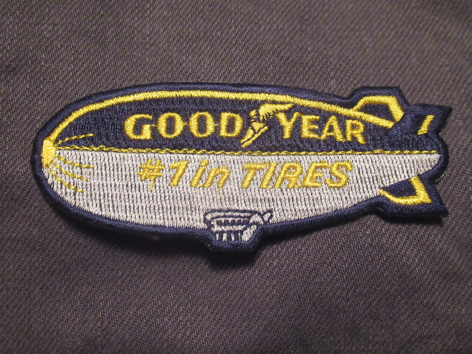 Goodyear Embroidered Iron On Patch - NEW | eBay