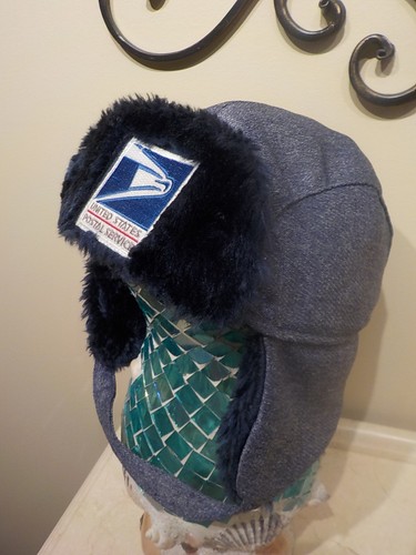 Vintage USPS Postal Service Letter Carrier Winter Fur Trapper Hat | eBay