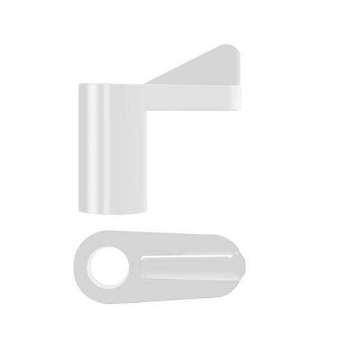 Rolltrak 11mm Clear Offset Fly Screen Clip - 50 Pack | eBay Australia