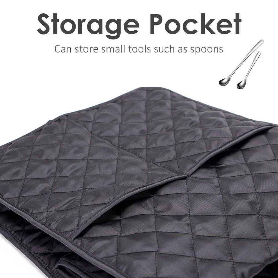Coffee Maker Cover Stain Resistant Washable Covers with Storage Pocket ...