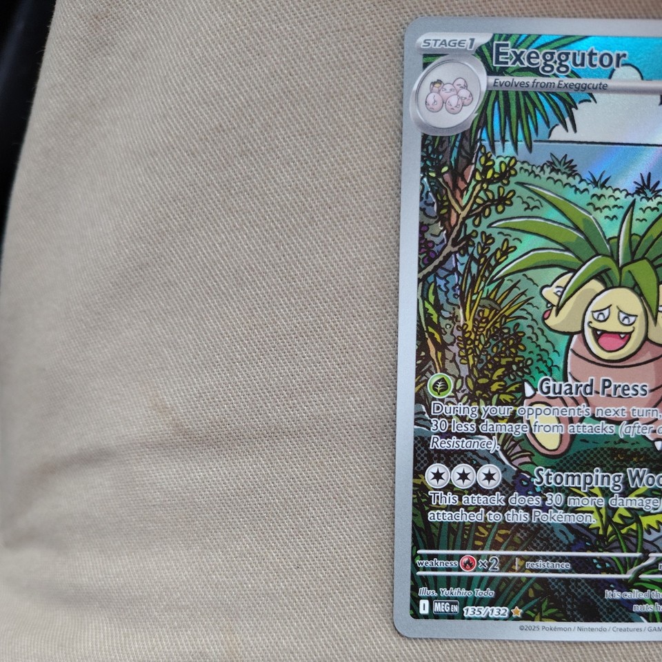 Exeggutor 135/132 Illustration Rare Pokemon Mega Evolution NM | eBay