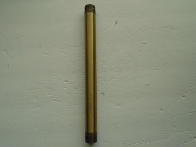HUNTER ORIGINAL CEILING FAN DOWNROD ANTIQUE BRASS DOUBLE THREADED | eBay