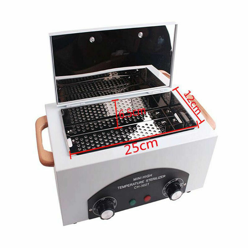 110V Dental Autoclave Sterilizer Mini Autoclave Sanitizing Box Nail ...