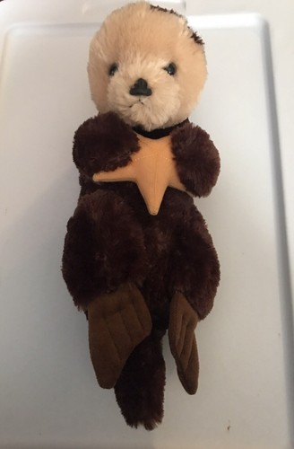 GUC Aurora Destination Nation Sea Otter Star Fish Stuffed Animal 14” No ...