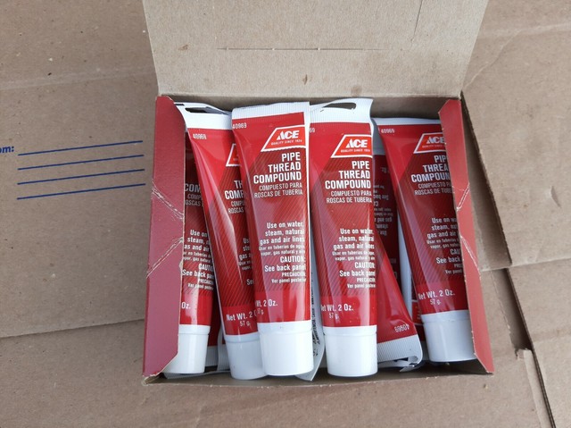 ACE 40969 Pipe Thread Compound TFE Paste 2 Oz Tubes for sale online | eBay
