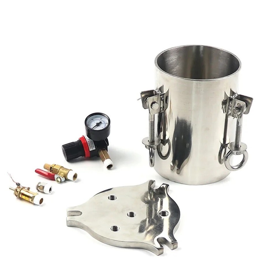 Stainless Steel Pressure Tank Dispensing Pressure Tank Storage Tank 1L ...