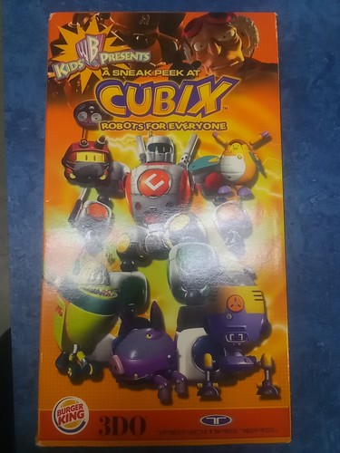 A Sneak Peek at Cubix Robots for Everyone - Burger King Promo (VHS ...